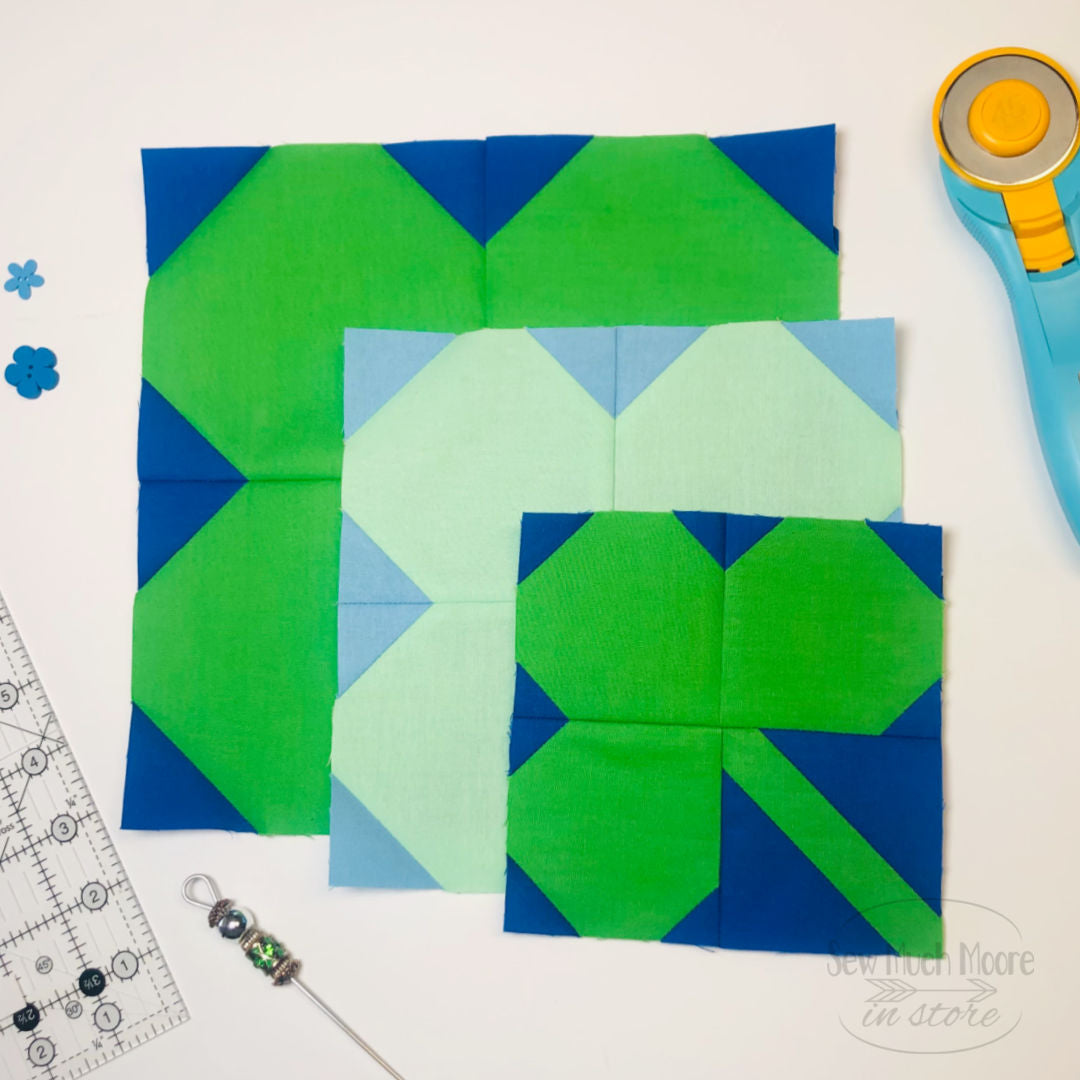 Lucky Clover Quilt Block Pattern – Sew Much Moore