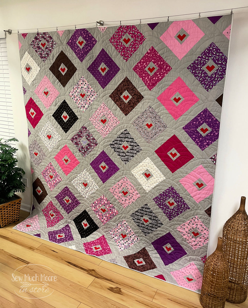 Modern Love Quilt Pattern - PDF Pattern – Sew Much Moore